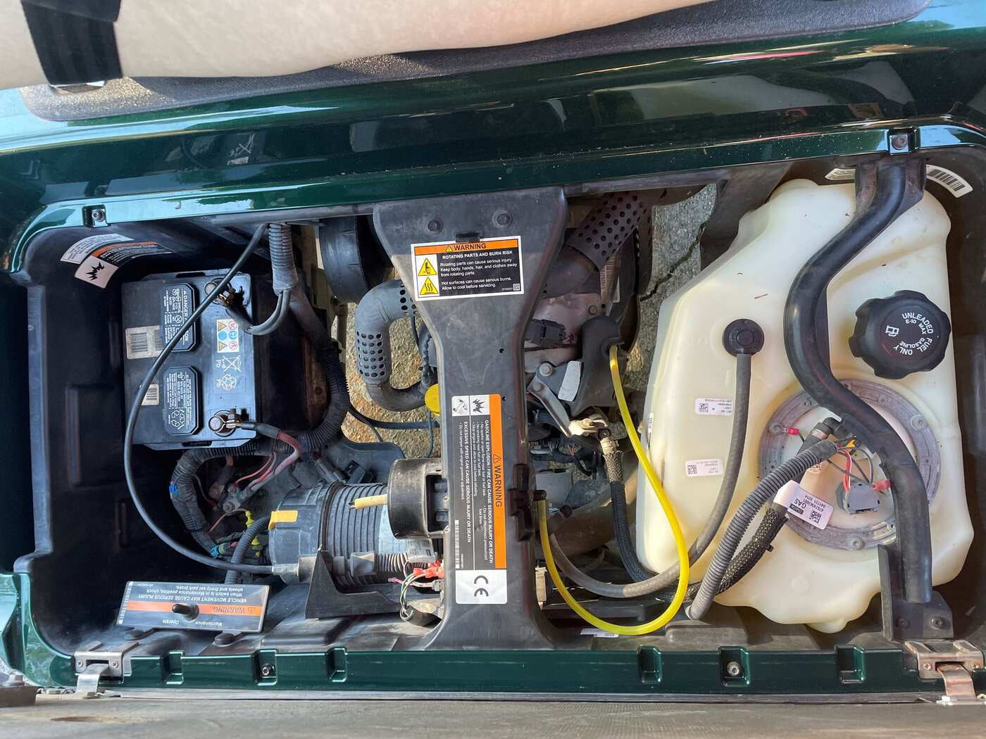 2021 CLUB CAR Tempo EFI - Metallic Green/Tan - #4330